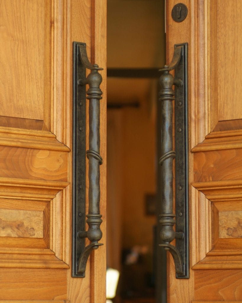 Custom Made Door Handles: steel handles designed & forged @ Tasman ...